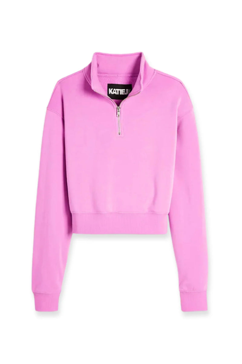 Katie J NYC Tween Dylan Three Quarter Zip Hoodie in Summer Rose – Wild ...